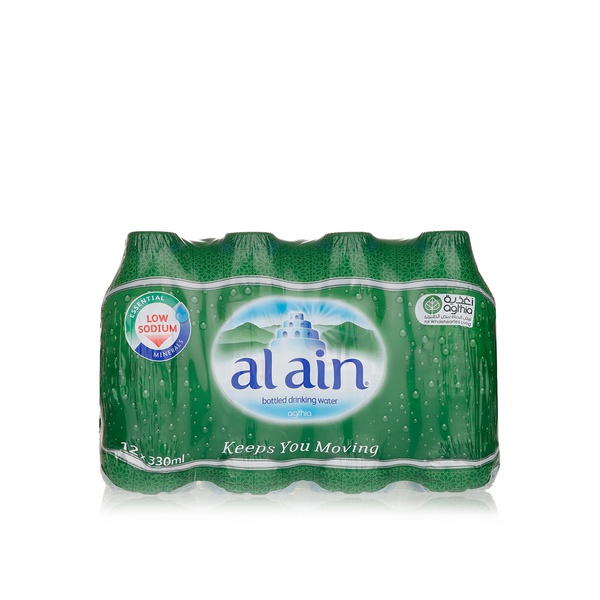 Al Ain Water 330ml x 12 price in UAE | Spinneys UAE | supermarket kanbkam