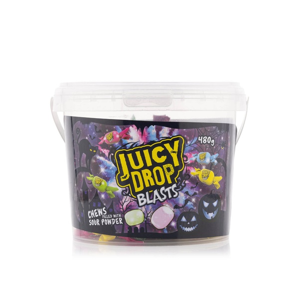 Bazooka Juicy Drop Blasts Bucket 480g - Spinneys United Arab Emirates