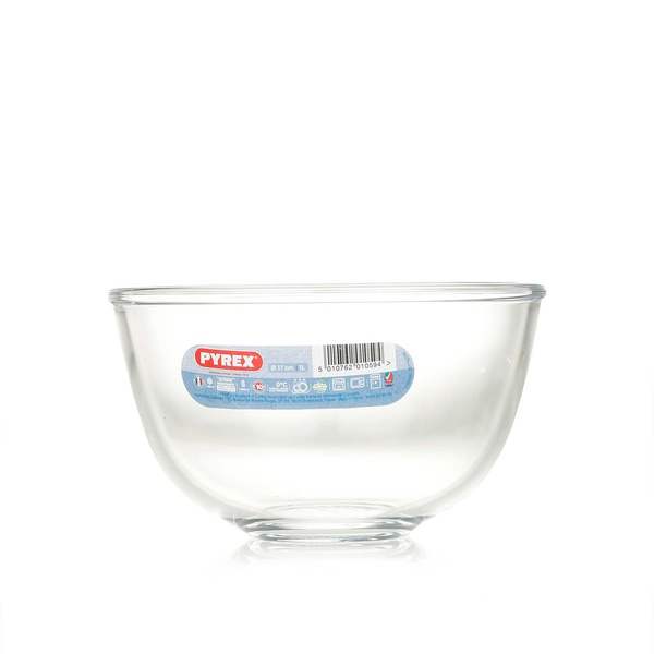 Pyrex round glass bowl 1ltr - Spinneys UAE