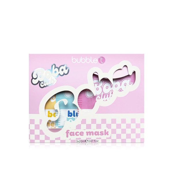 Bubble T Face Mask Set 3x20ml - Buy Online