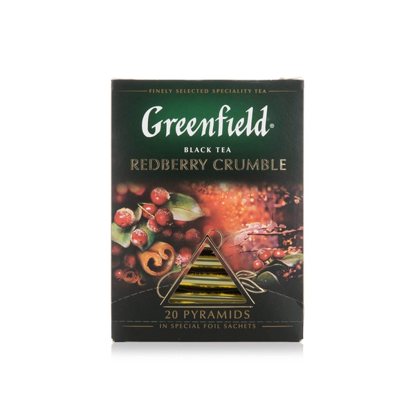 Greenfield Redberry Crumble Tea 36g price in UAE | Spinneys UAE ...