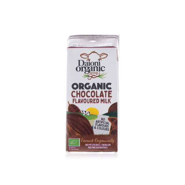 Daioni Organic Long Life Chocolate Milk 200ml - Spinneys UAE
