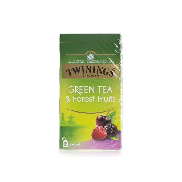 Twinings Green Tea & Forest Fruits 25s - Spinneys UAE