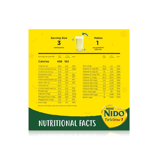 Nestle Nido Fortified Milk Powder Refill Pouch 2.25kg - Spinneys United ...