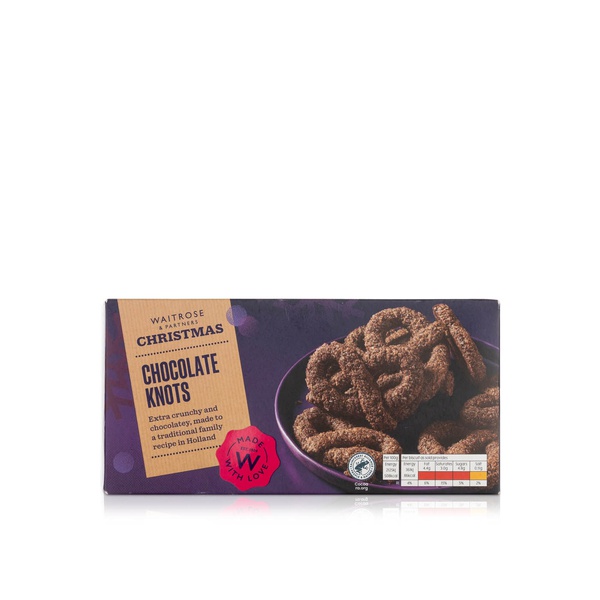 Waitrose Christmas Chocolate Knots 150g