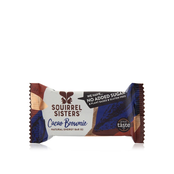 Squirrel Sisters Cacao Brownie Snack Bar 40g - Spinneys UAE
