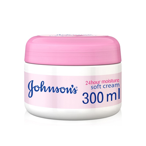 Johnson's Soft Body Cream 24 Hour Moisture 300ml - Spinneys United Arab ...