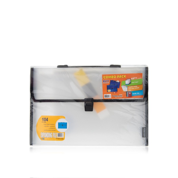 Foldermate Expanding File Foolscap 13 Pockets - Spinneys UAE