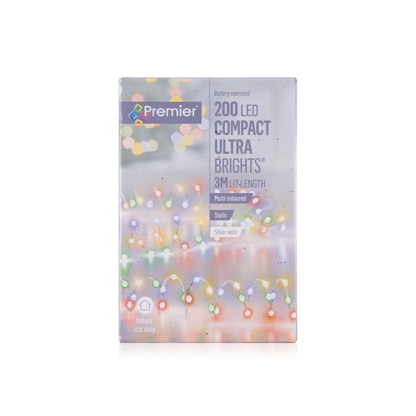Premier LED multi-coloured ultra brights 200 - Spinneys UAE