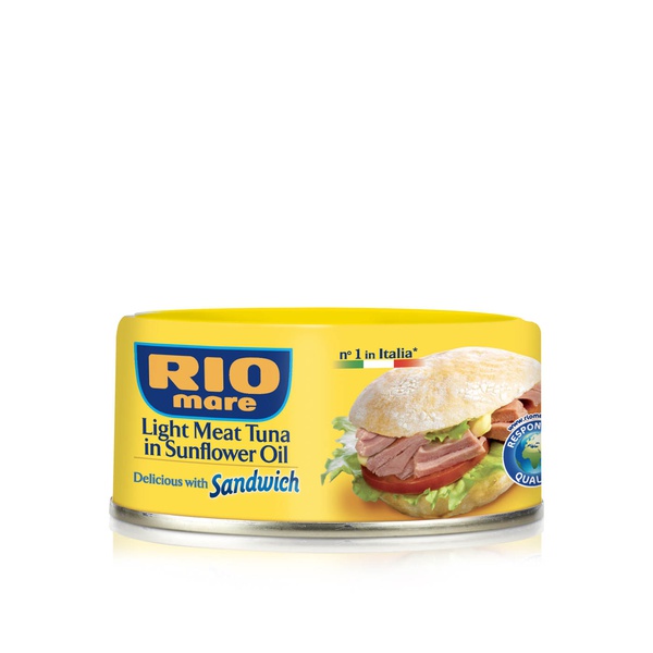 Rio Mare Light Meat Tuna in Sunflower Oil 160g - Spinneys United Arab ...