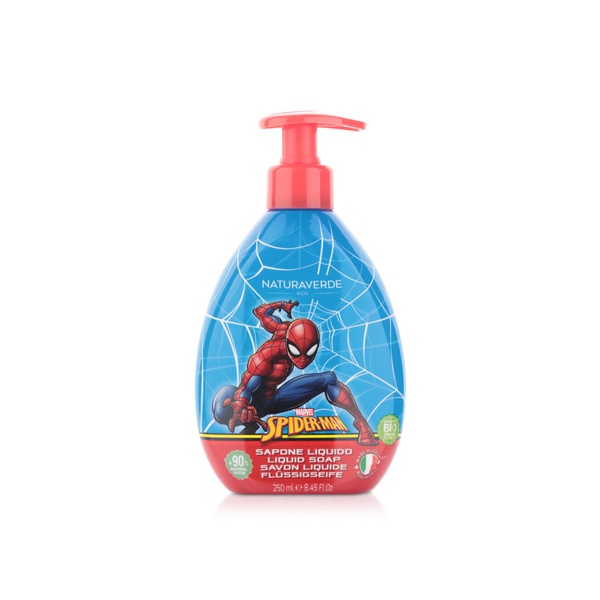 Naturaverde spiderman liquid soap 250ml - Spinneys UAE