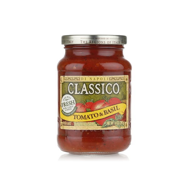 Classico Tomato & Basil Sauce 397g - Spinneys UAE
