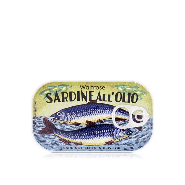 Waitrose Sardine All'Olio Sardines 84g - Spinneys United Arab Emirates