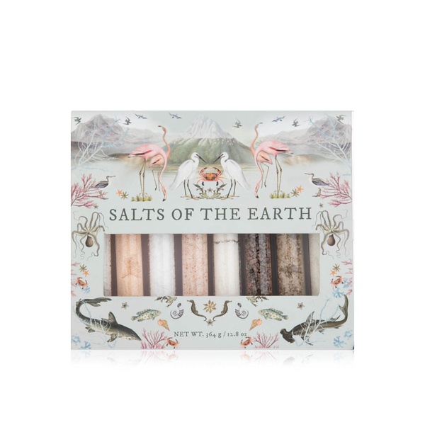 Eat Art salt of the earth gourmet salt collection 8 pack 364g ...