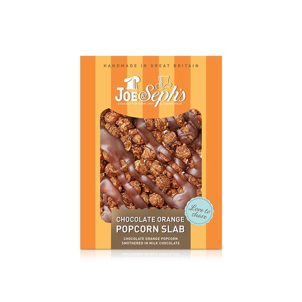 Joe & Seph's Chocolate Orange Popcorn Slab 115g - Spinneys United Arab ...