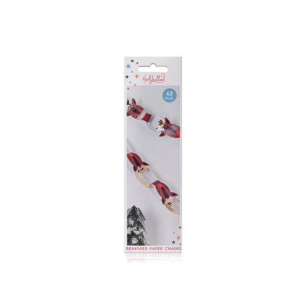 Hootyballoo Reindeer Paper Chains 40 Pack - Spinneys United Arab Emirates