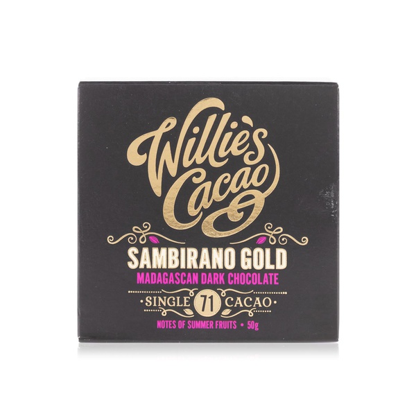 Willie's Cacao Madagascan dark chocolate 50g - Spinneys UAE