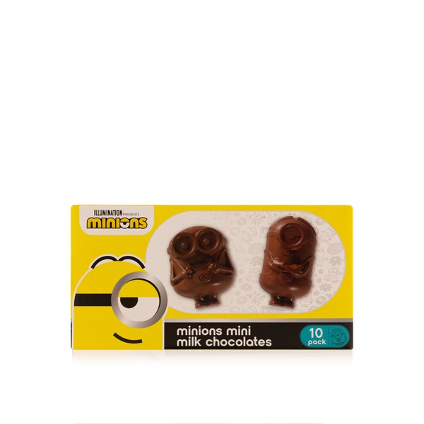 Leone 10 Minions Mini Milk Chocolates 100g - Spinneys UAE