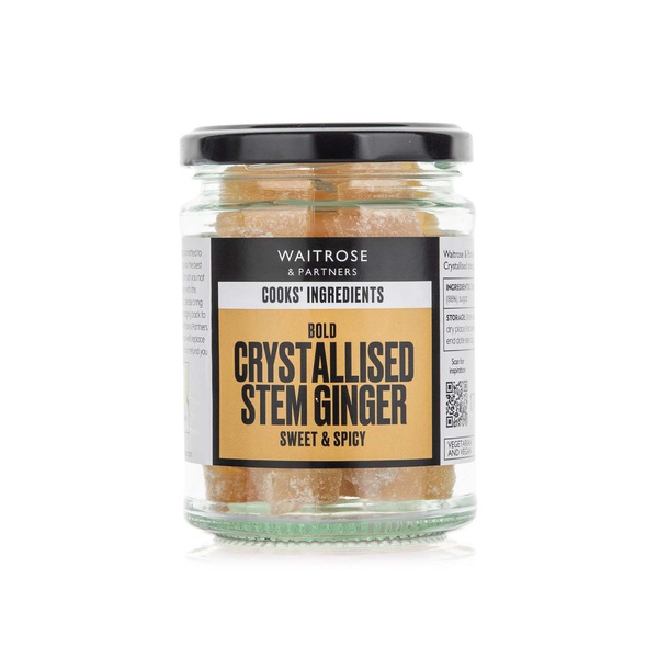 Waitrose Cooks' Ingredients Crystallised Stem Ginger 170g - Spinneys UAE