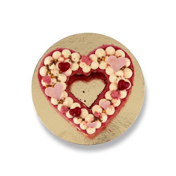 Valentine's Day Red Heart Cake 450g - Spinneys UAE