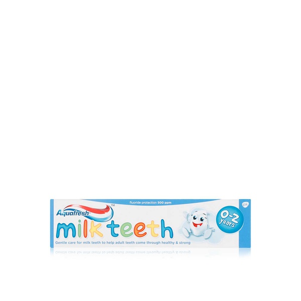 Aquafresh milk teeth toothpaste 0-3 yrs 50ml price in UAE | Spinneys ...