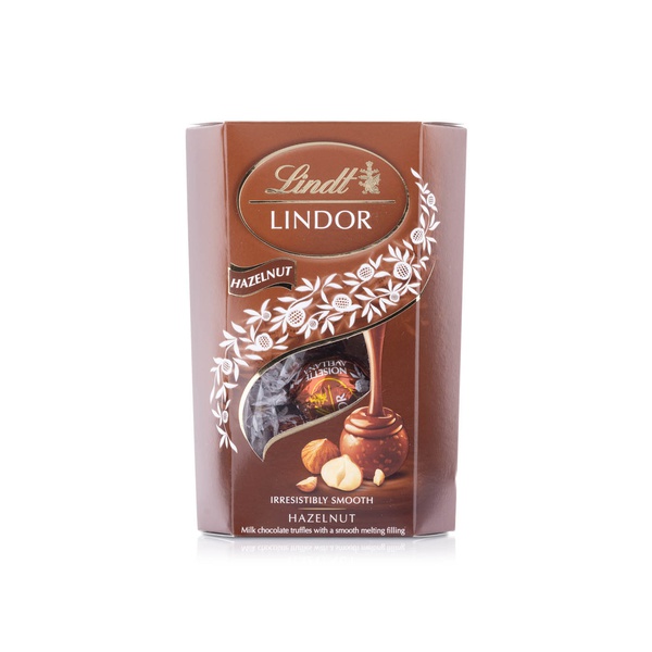Lindt lindor hazelnut chocolate truffles 200g - Spinneys UAE
