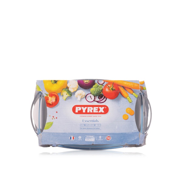 Pyrex Glass Casserole Dish Rectangle 6.5 litre - Spinneys UAE