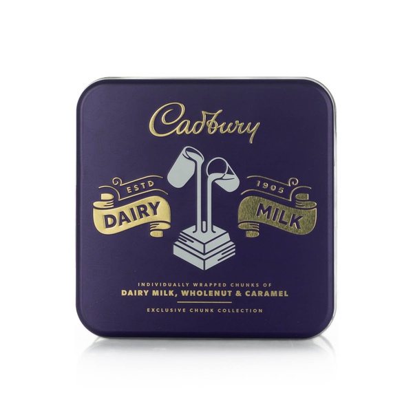 Cadbury Dairy Milk Mixed Chunks Tin 360g - Spinneys United Arab Emirates