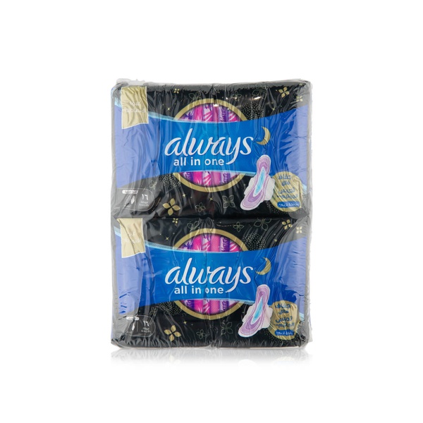 Always Ultra All in One Night 16 Pads x 2 - Spinneys الإمارات العربية ...