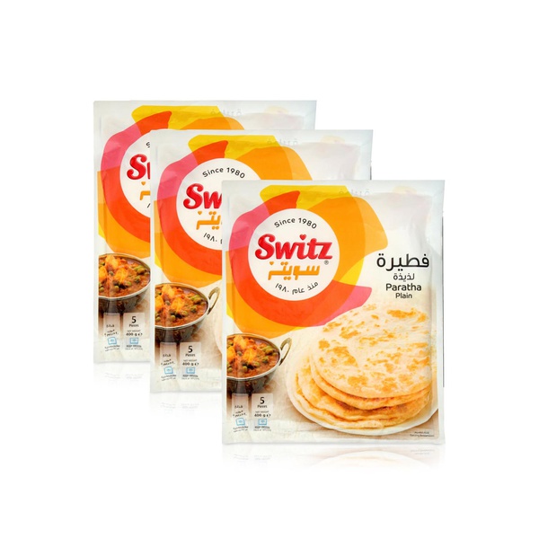 Switz Paratha Plain x 3 400g - Spinneys United Arab Emirates