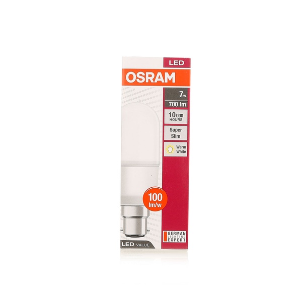 Osram LED value super slim pin bulb 7W warm white - Spinneys UAE