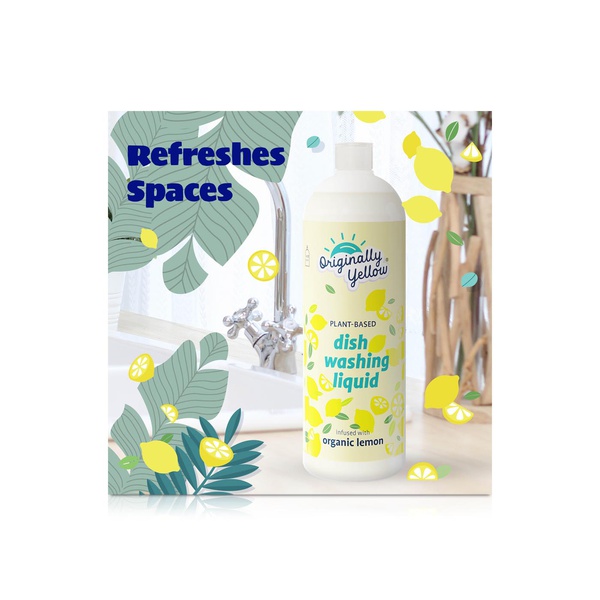 Originally Yellow lemon washing up liquid 470ml - Spinneys UAE