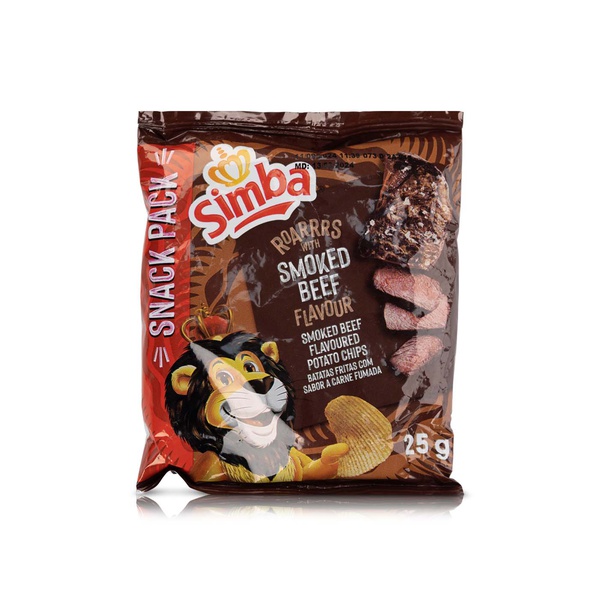 Simba Smoked Beef Potato Chips 25g - Spinneys UAE