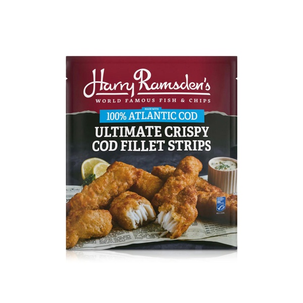Harry Ramsden’s Ultimate Crispy Cod Fillet Strips 400g - Spinneys UAE