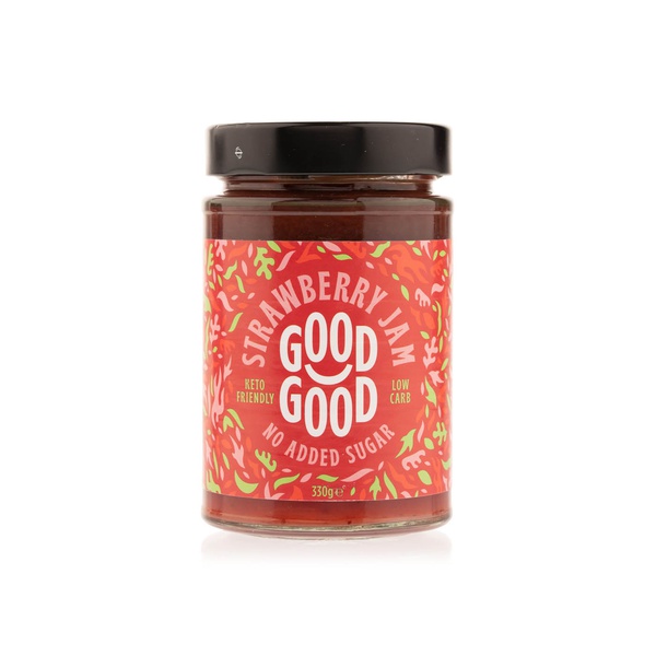 Good Good strawberry jam no added sugar 330g - Spinneys UAE