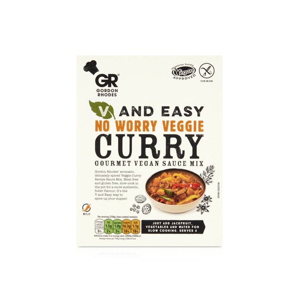 Gordon Rhodes Vegan Curry Sauce Mix 75g - Spinneys UAE