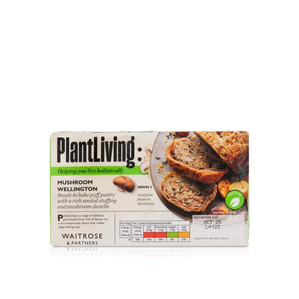 Waitrose Plantliving Mushroom Seed Wellington 450g - Spinneys United ...