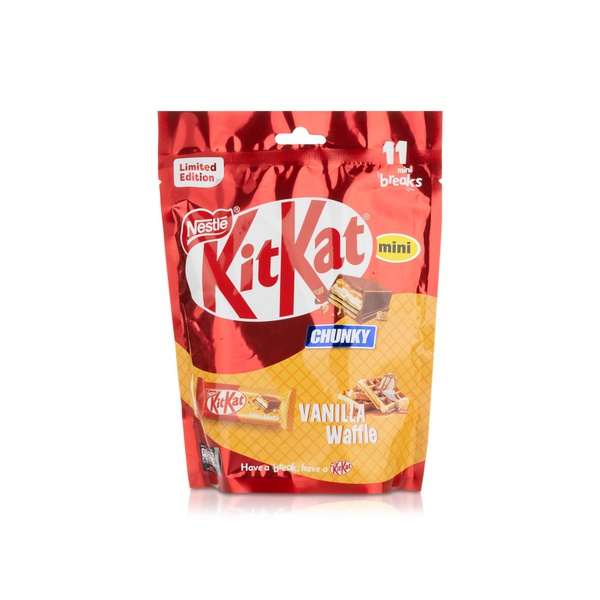 Kitkat Chunky Mini Vanilla Waffle195.8g - Spinneys UAE