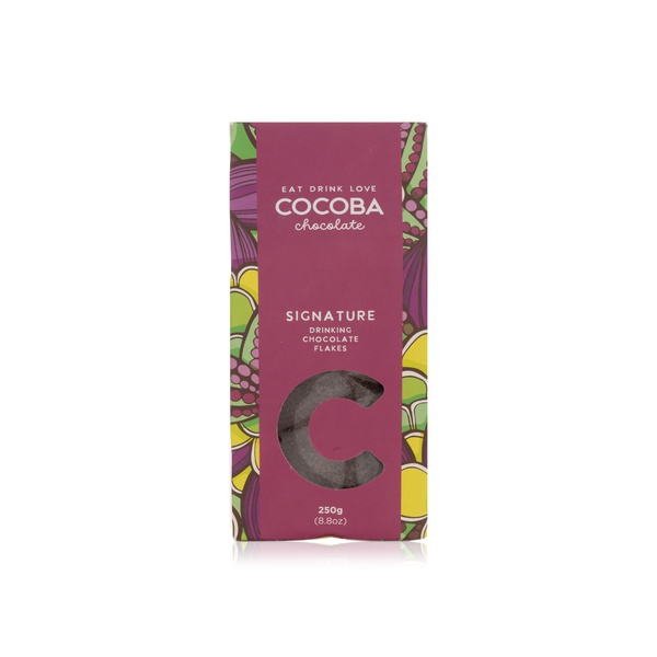 Cocoba signature drinking chocolate flakes 250g price in UAE | Spinneys ...