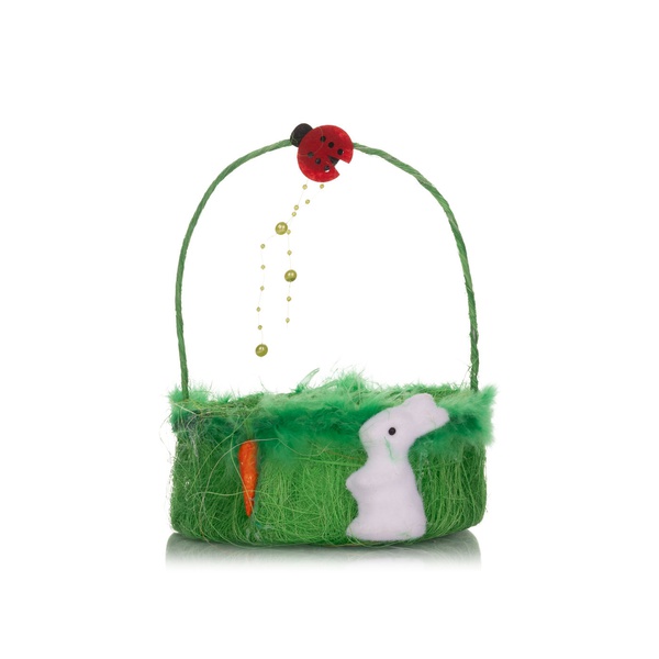 Party Magic Easter Basket Green 18cm - Spinneys United Arab Emirates