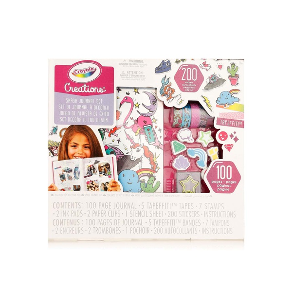 Crayola Creations Smash Journal Kit - Spinneys UAE