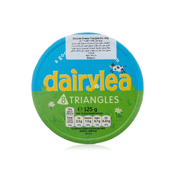 Dairylea Cheese Triangles x 8 125g - Spinneys UAE