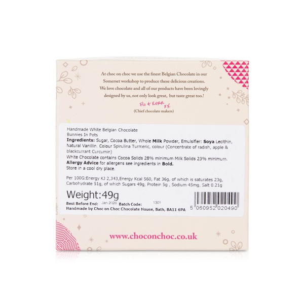 Choc on Choc Belgian Chocolate Bunnies - Spinneys UAE