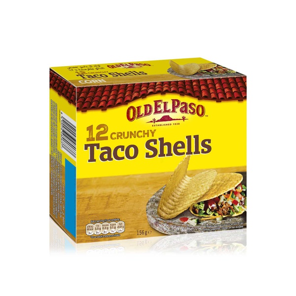 Old El Paso crunchy taco shells 12 pack - Spinneys UAE