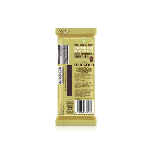 Cadbury Old Gold Baileys Irish Cream Chocolate Block 180g - Spinneys ...