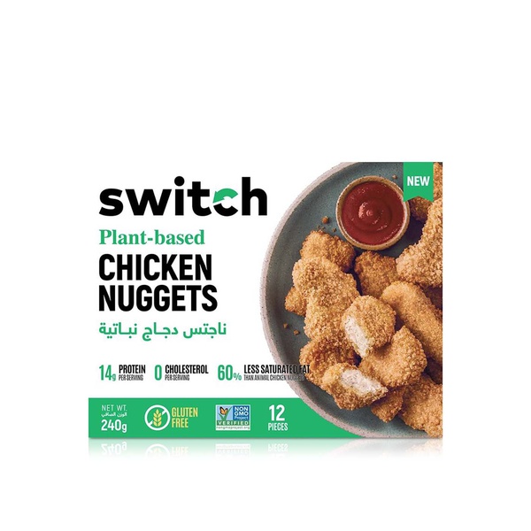 Switch Plantbased Chicken Nuggets x 12 240g - Spinneys UAE
