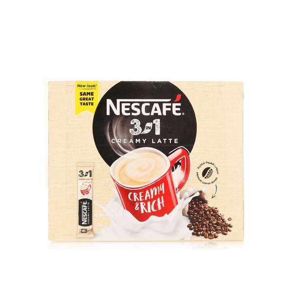 Nescafe 3in1 Creamy Latte Sachets 20 x 22.5g - Spinneys UAE