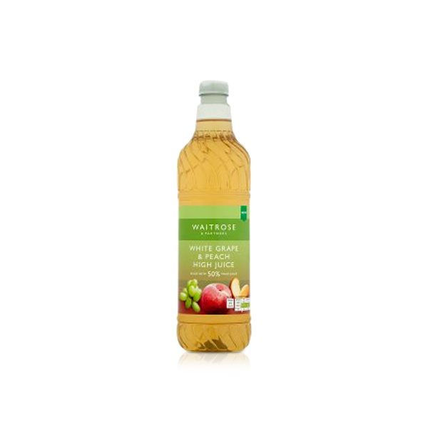 Waitrose White Grape & Peach Juice 1 litre - Spinneys UAE
