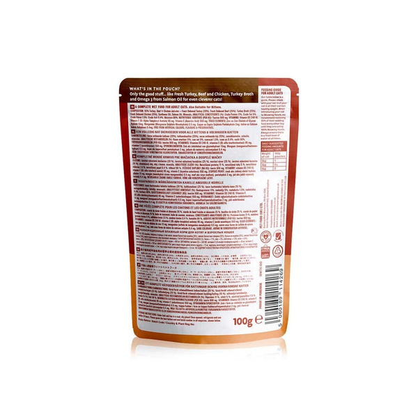 Meowing Heads top cat turkey wet cat food 100g - Spinneys UAE