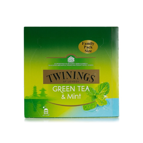 Twinings Green Tea Mint Tea 100s 200g - Spinneys UAE